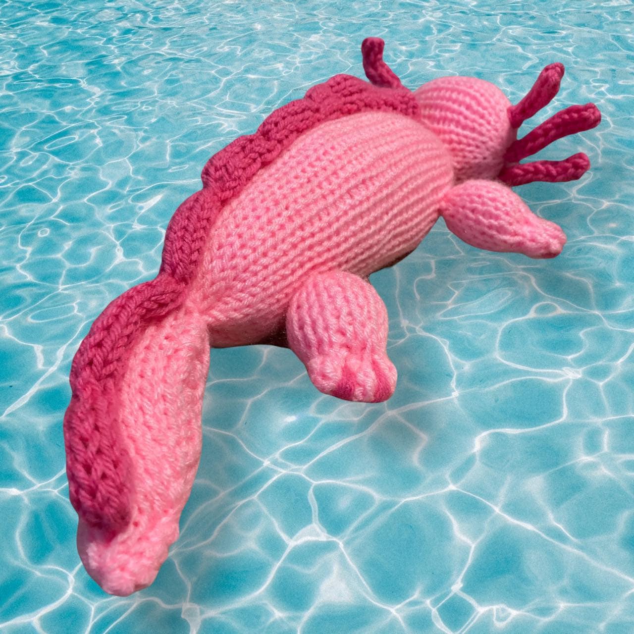 Circular KNITTING MACHINE Pattern for Crochet Knitted AXOLOTL - Etsy