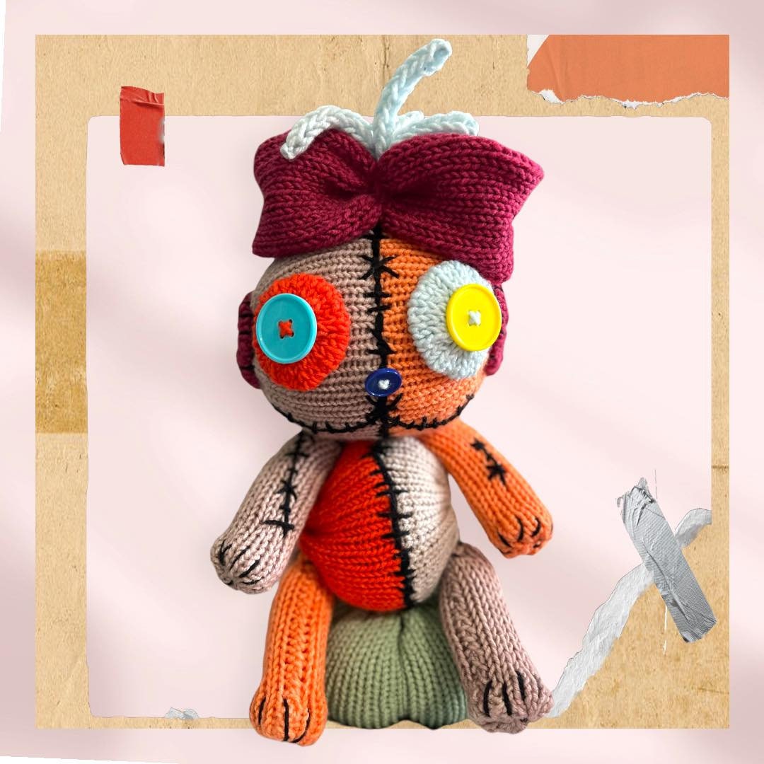 Autumn Rag Doll: Circular KNITTING MACHINE PATTERN for - Etsy