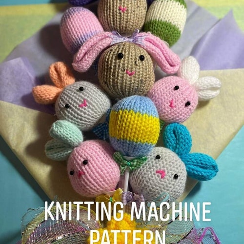 Knitting Machine Bunny - Etsy