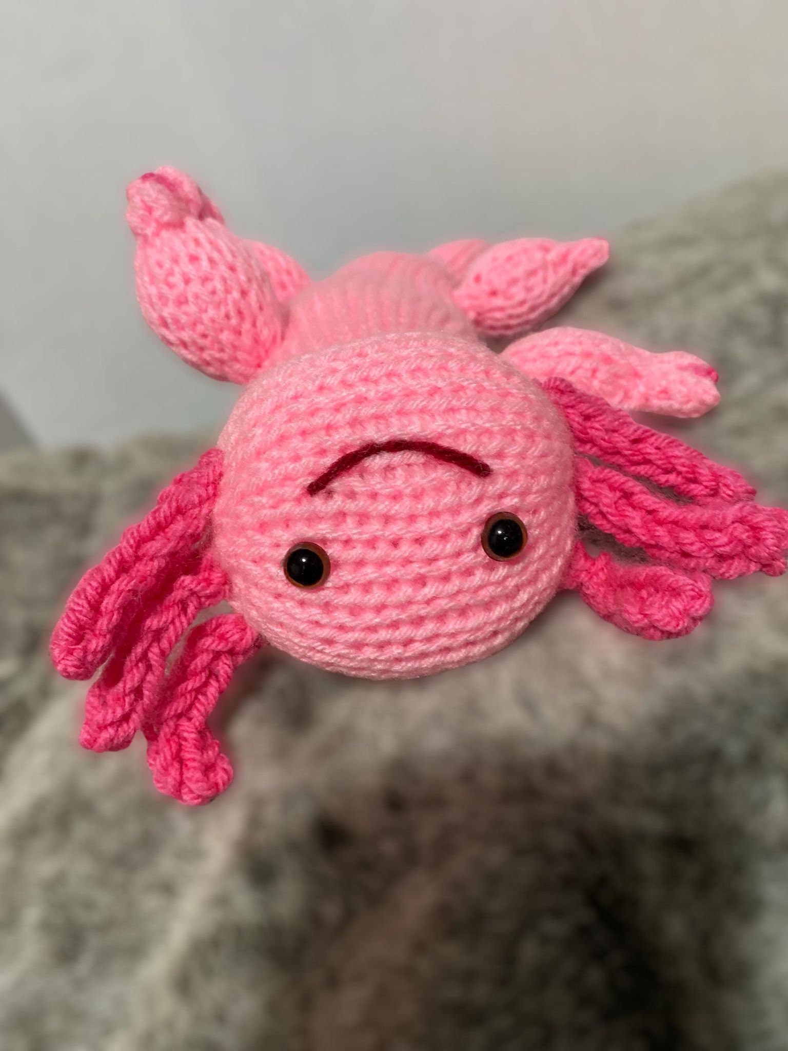 Circular KNITTING MACHINE Pattern for Crochet Knitted AXOLOTL - Etsy