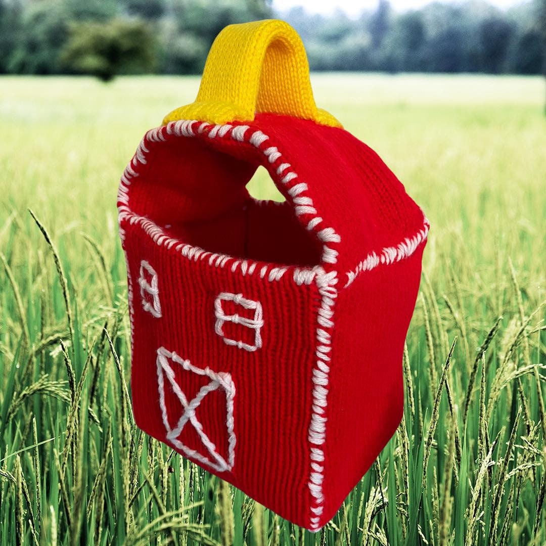 KNITTING MACHINE PATTERN for Farm Animals and Barn Bag Set Cow - Etsy