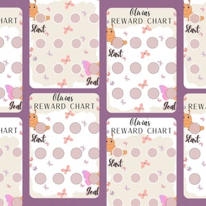 Butterfly Reward Chart Butterfly Chore Chart Printable Butterfly ...