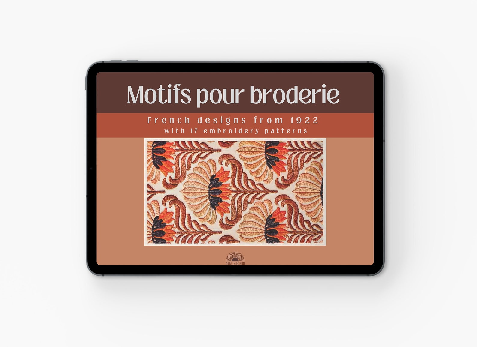 Embroidery Pattern Book, Colors Embroidery Designs, Motifs Pour ...