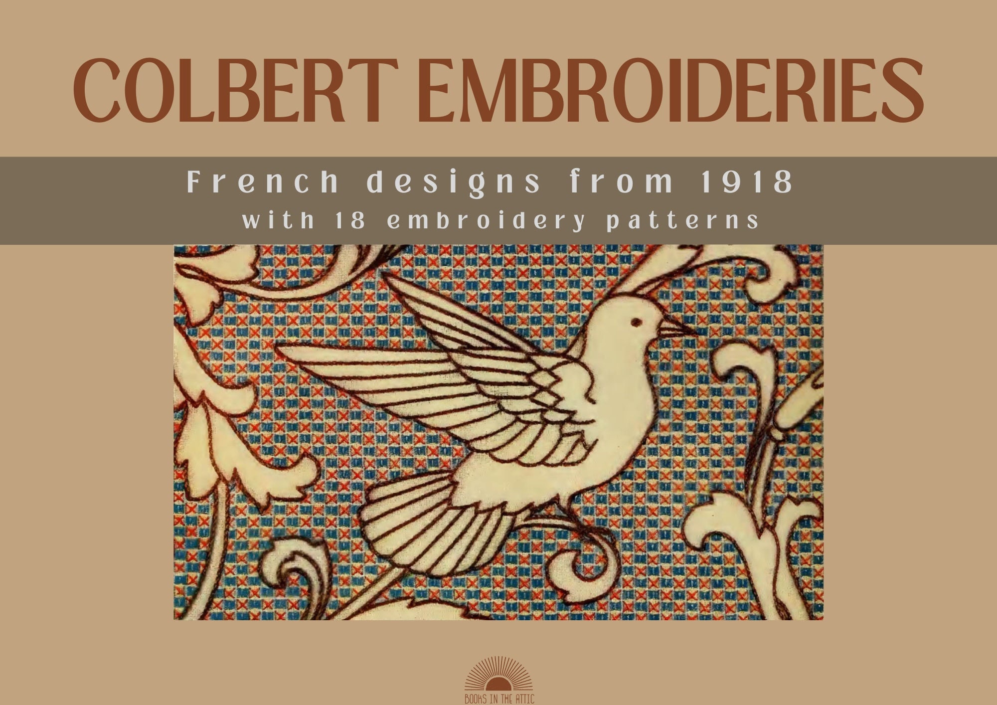 Colbert Embroidery Pattern Vintage Embroidery Designs, Hand Embroidery ...