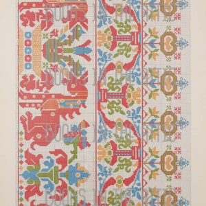 German Embroidery Patterns, Hand Embroidery Designs, Vintage Folk ...