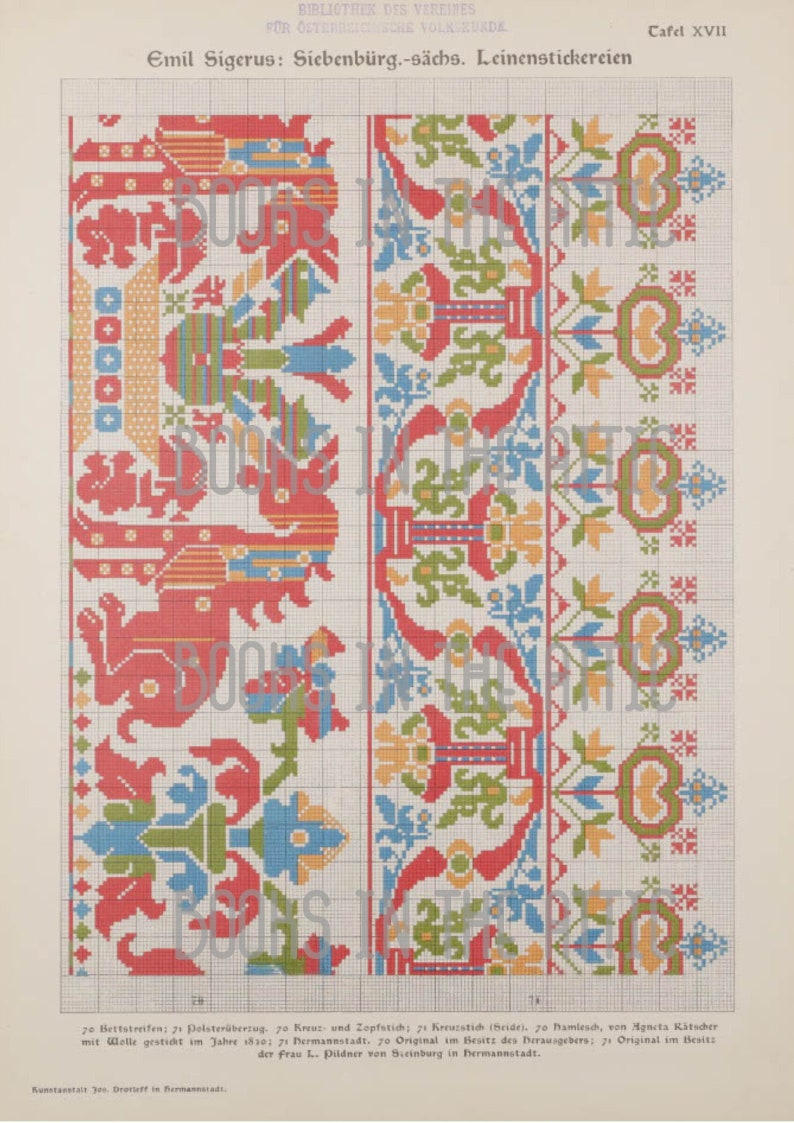 German Embroidery Patterns, Hand Embroidery Designs, Vintage Folk ...