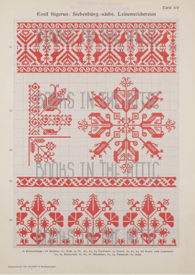 German Embroidery Patterns, Hand Embroidery Designs, Vintage Folk ...