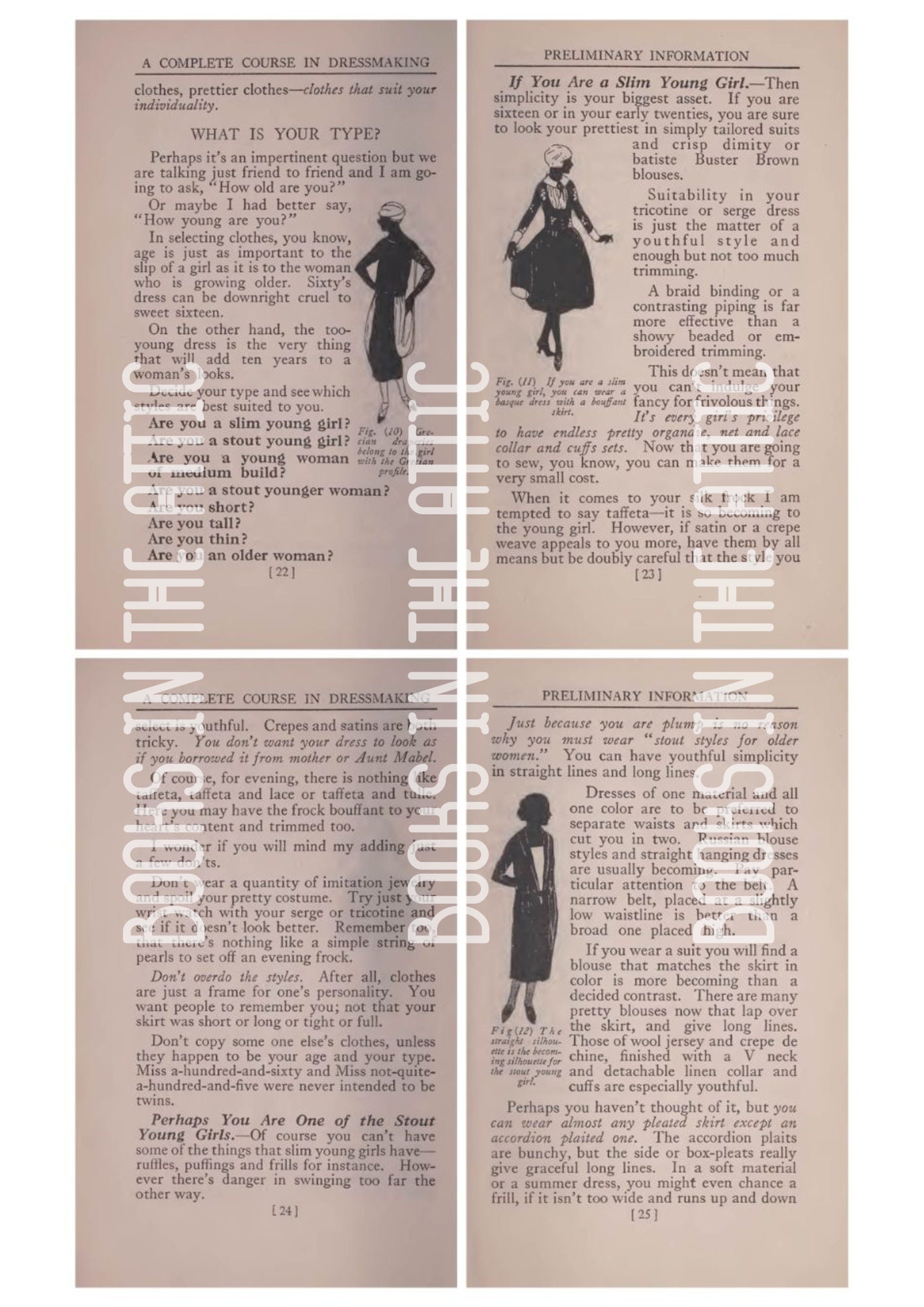 A Complete Course in Dressmaking Lesson 1: Introduction, Vintage Sewing ...
