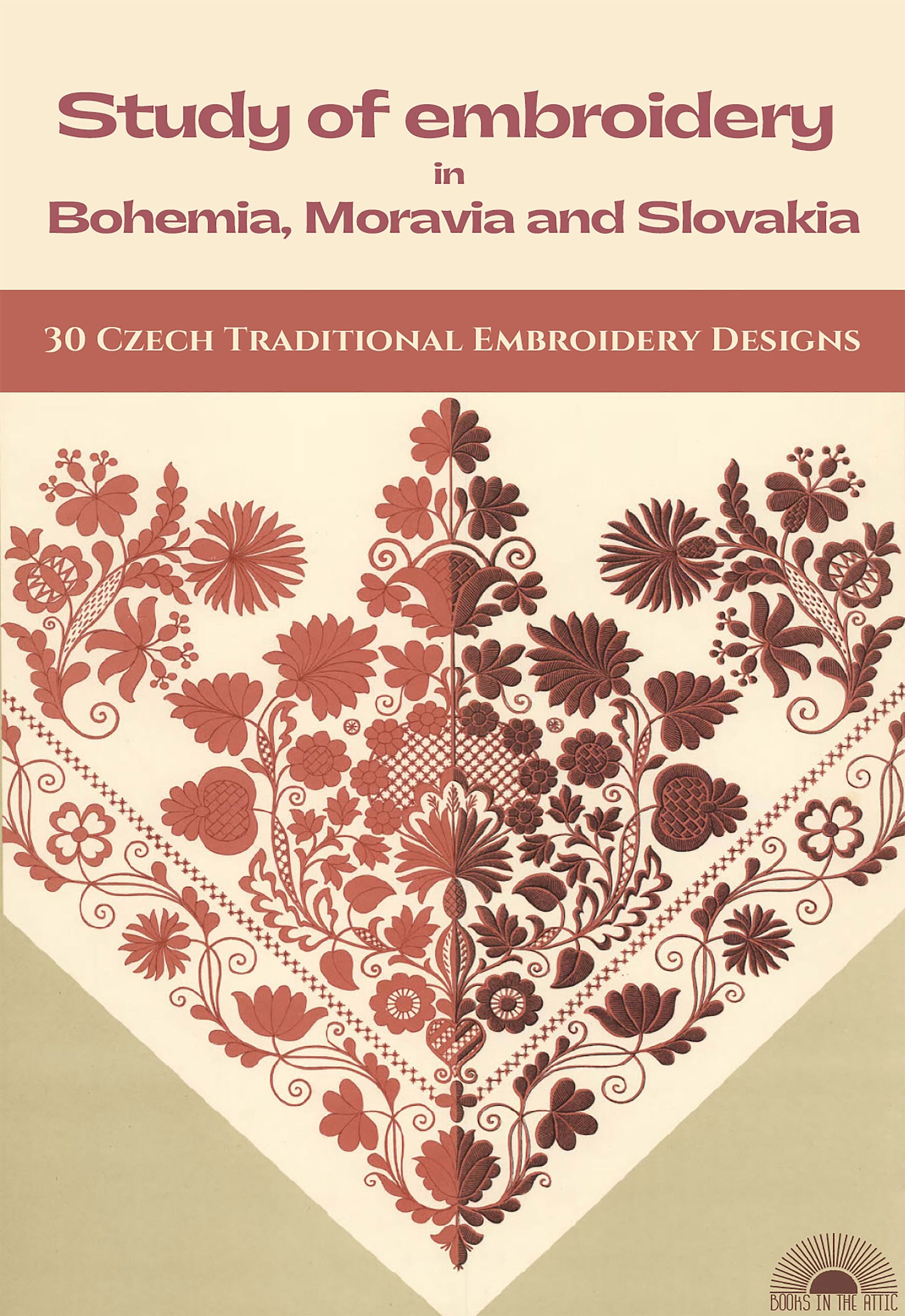 Embroidery Designs in Bohemia, Moravia and Slovakia, Vintage Embroidery ...