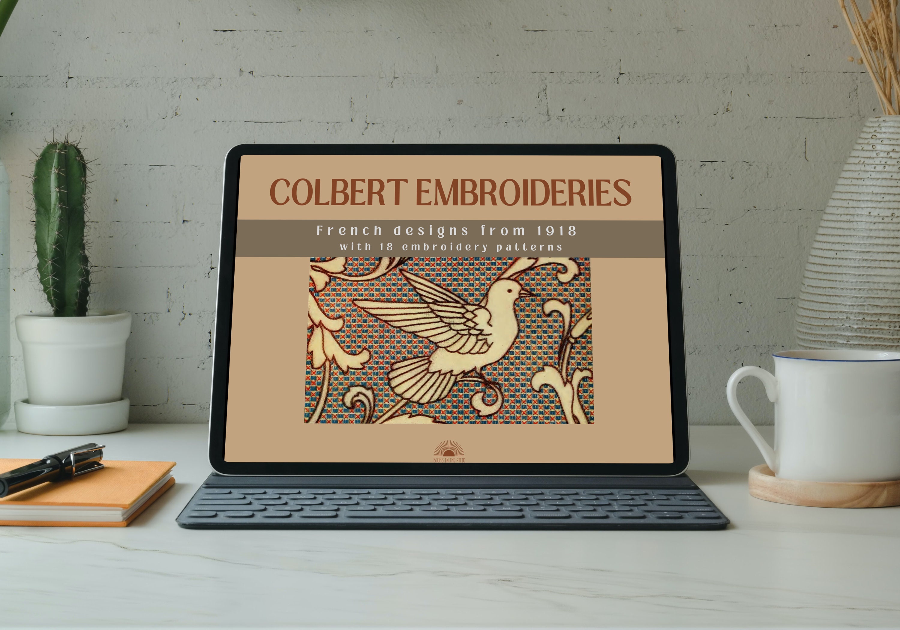 Colbert Embroidery Pattern Vintage Embroidery Designs, Hand Embroidery ...