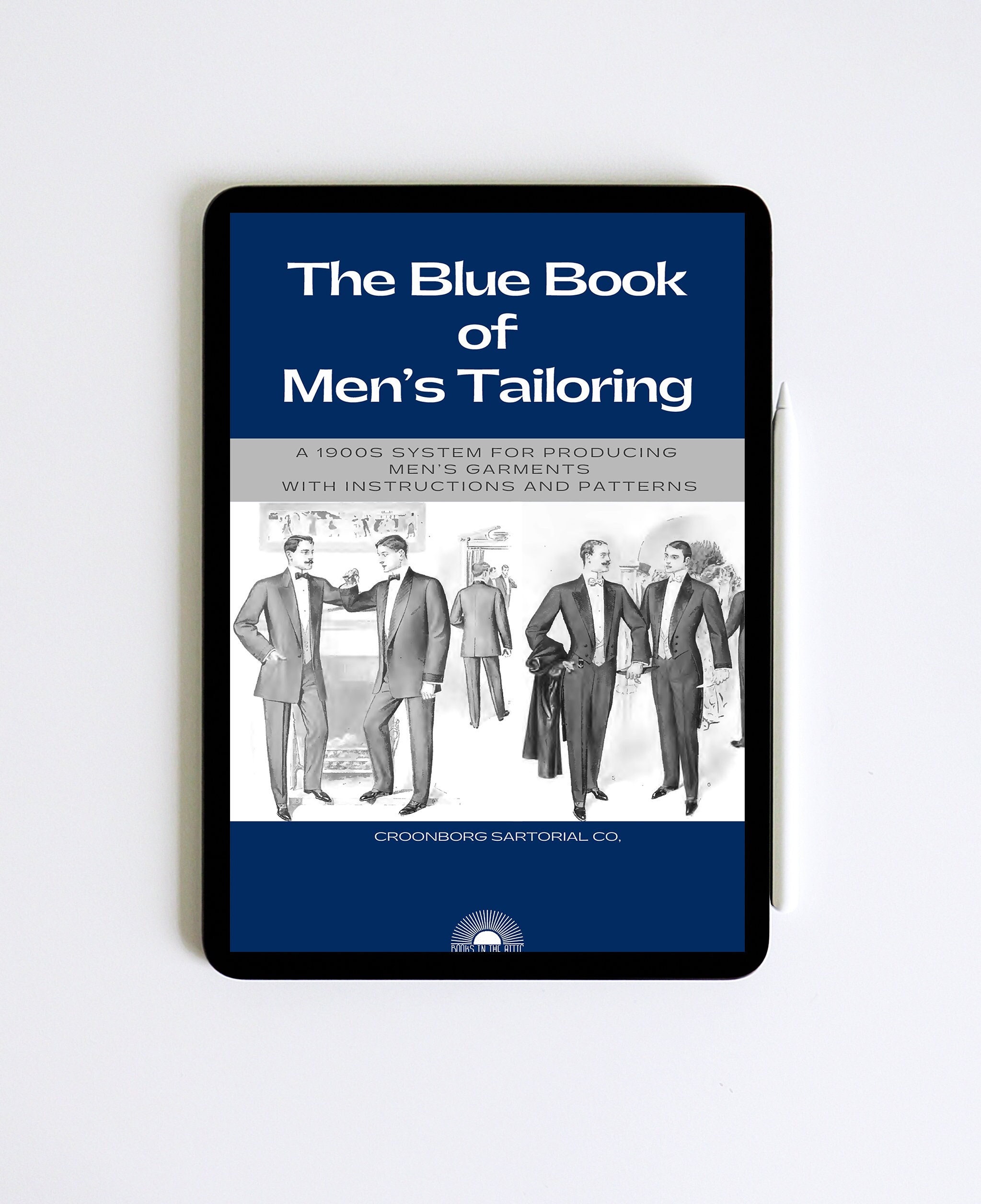 Rare Book of Men's Tailoring, How to Make Mens Patterns, Dressmaking ...