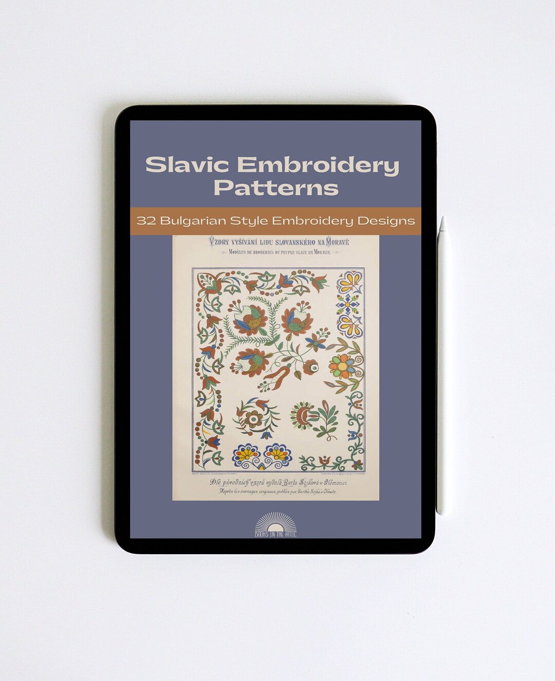 Slavic Embroidery Patterns, 32 Bulgarian Embroidery Designs, Embroidery ...