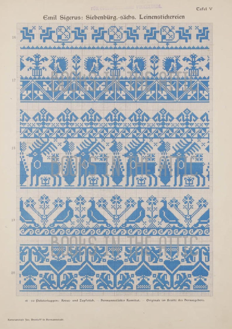 German Embroidery Patterns, Hand Embroidery Designs, Vintage Folk ...