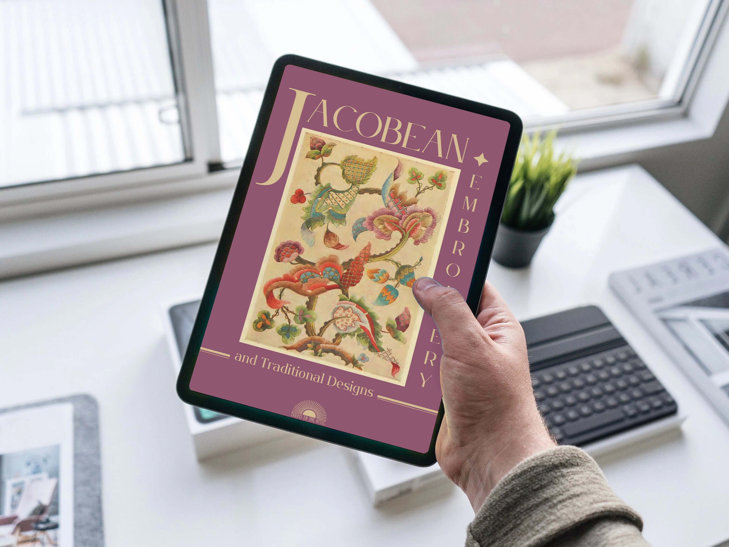 Jacobean Embroidery Pattern Book PDF Digital Download - Etsy