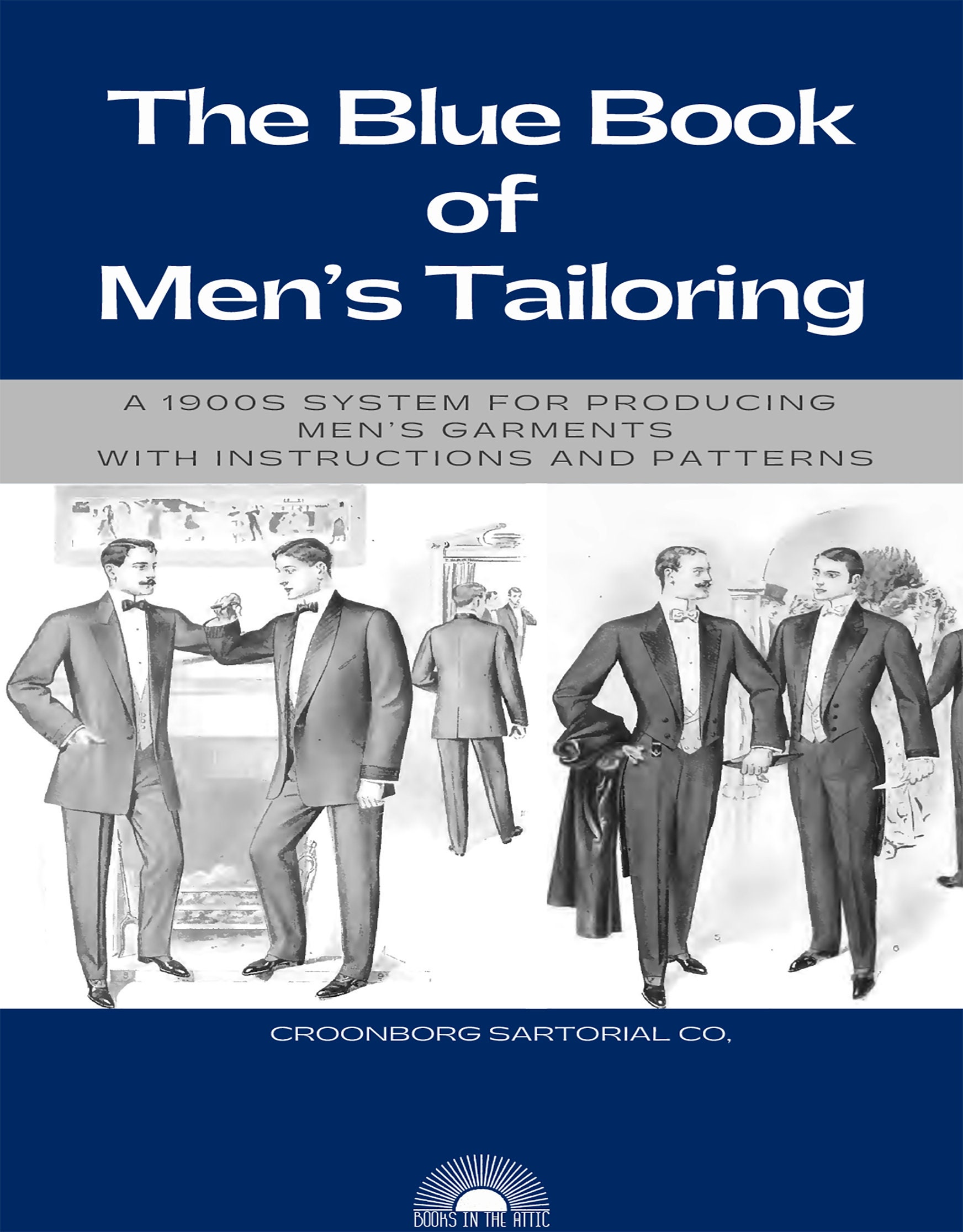 Rare Book of Men's Tailoring, How to Make Mens Patterns, Dressmaking ...