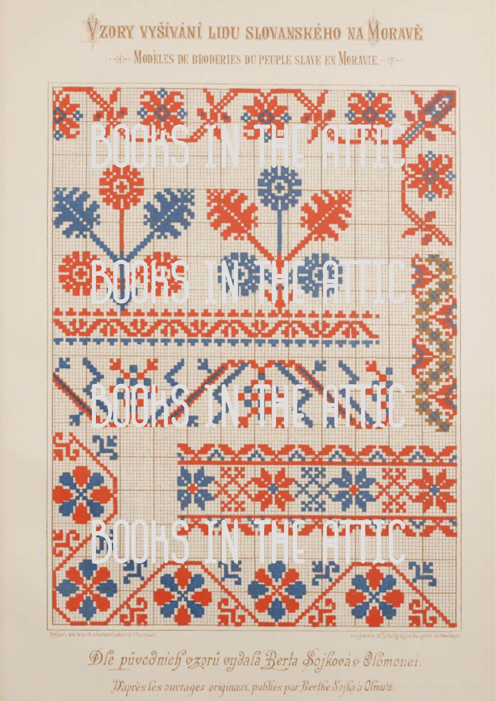 Slavic Embroidery Patterns, 32 Bulgarian Embroidery Designs, Embroidery ...