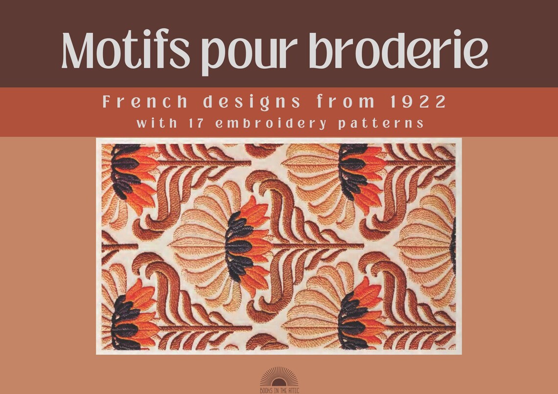 Embroidery Pattern Book, Colors Embroidery Designs, Motifs Pour ...
