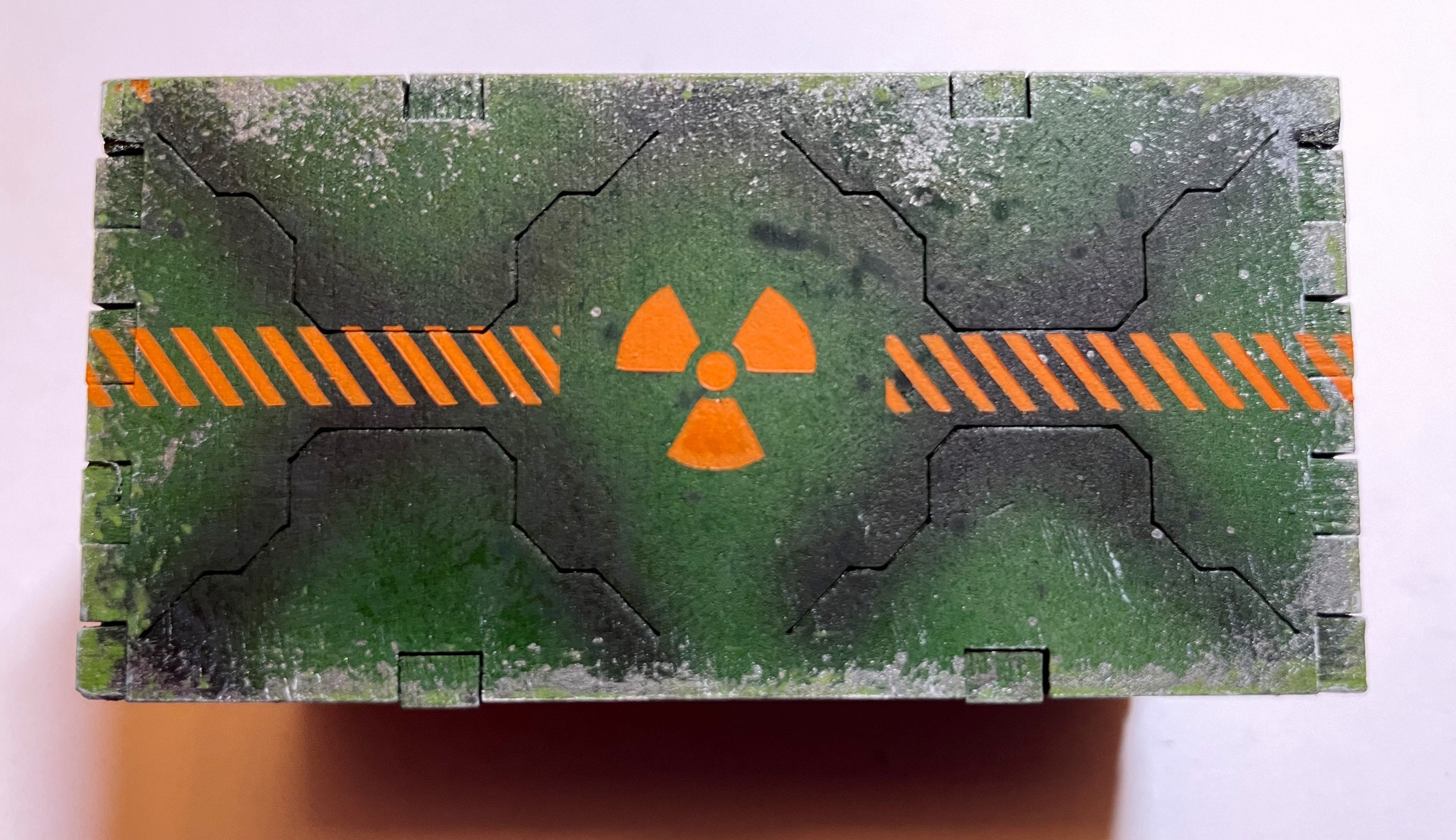 Radioactive Symbol Wargaming Airbrush/painting Stencil - Etsy