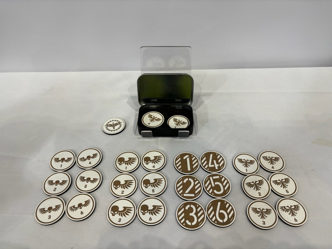 MDF Gaming Objective Markers - Etsy