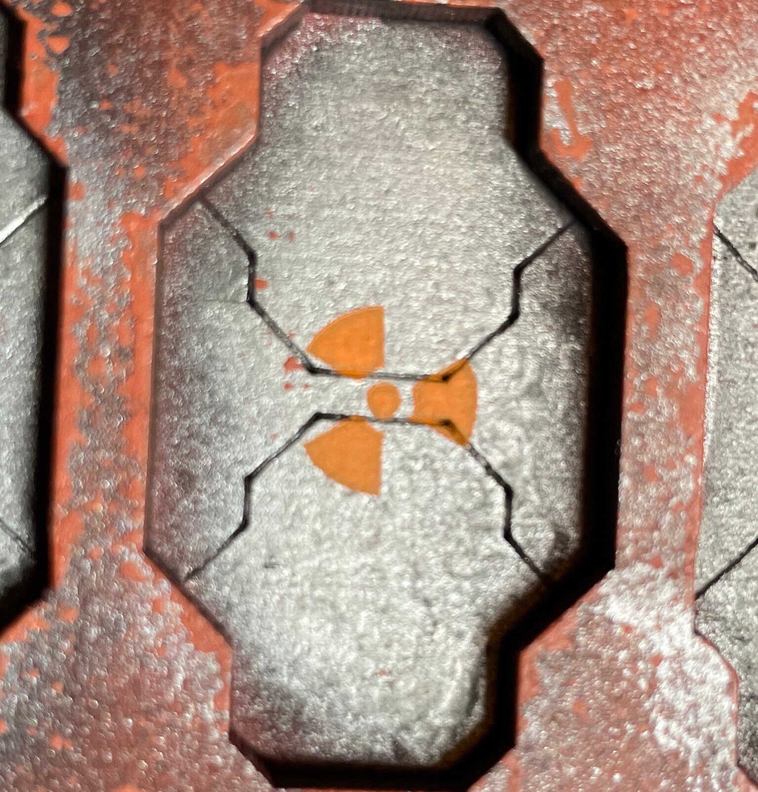 Radioactive Symbol Wargaming Airbrush/painting Stencil - Etsy