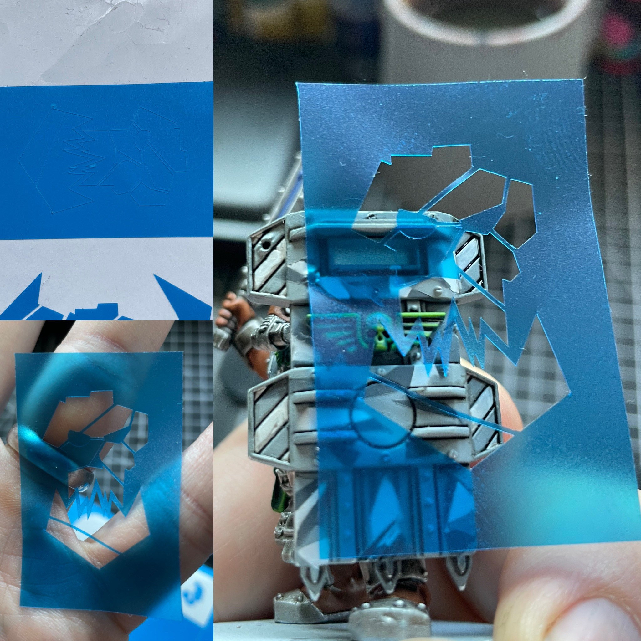 Squad Markings Wargaming Airbrush/painting Stencil - Etsy