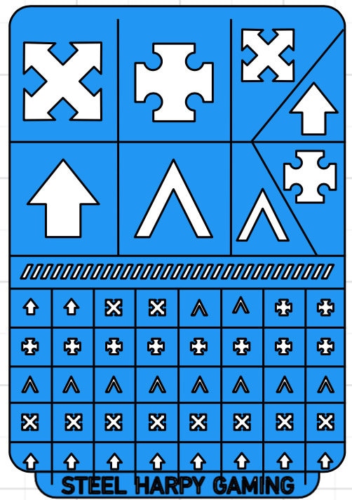 Squad Markings Wargaming Airbrush/painting Stencil - Etsy