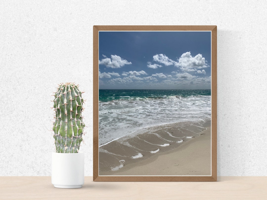 Beach Print, Digital Download, Sea Photos, Sea Photography, Living Room ...