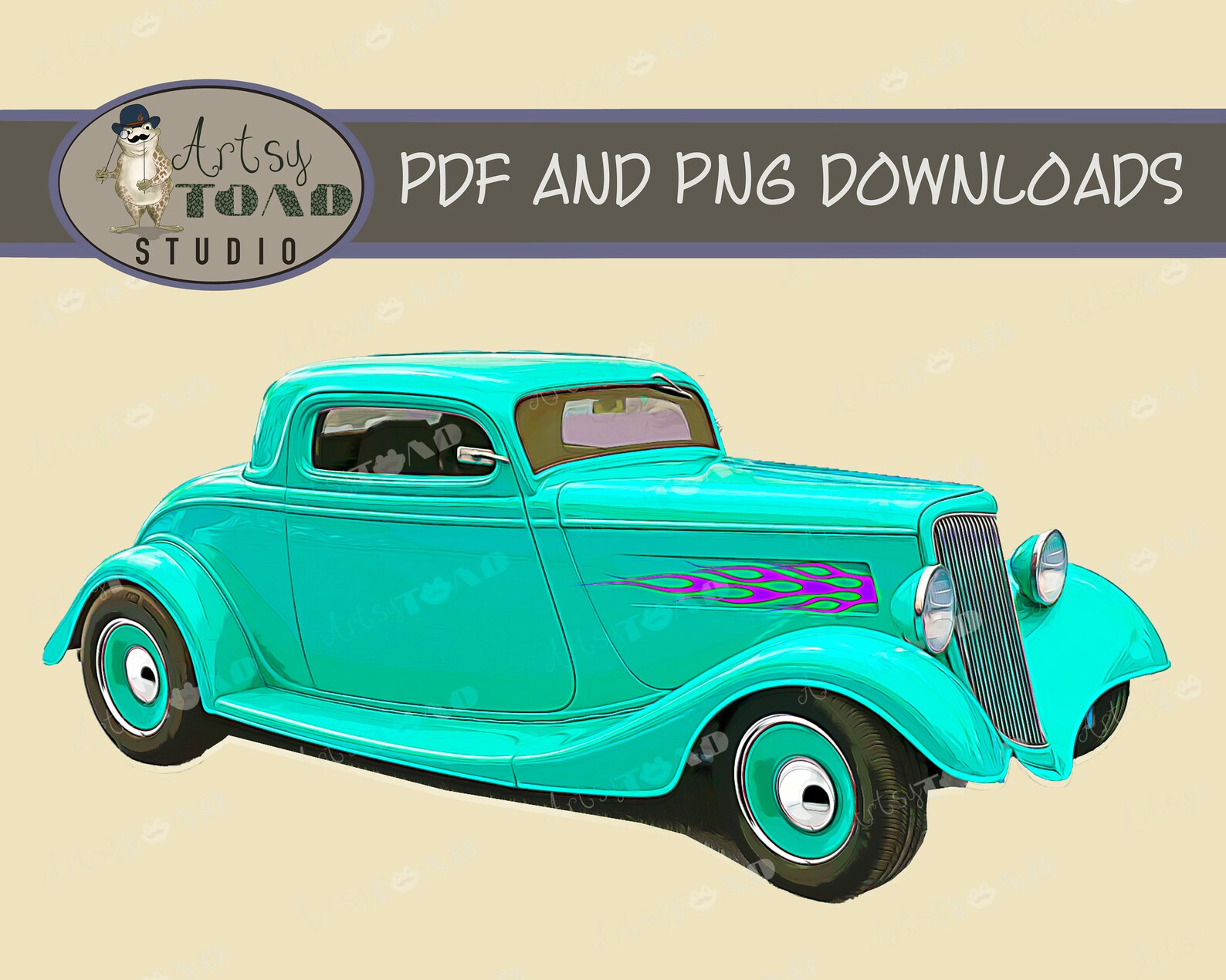 Hot Rod Downloads Collection - 4 High Quality Hot Rod Graphics - Etsy