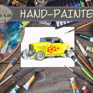 Hot Rod Downloads Collection - 4 High Quality Hot Rod Graphics - Etsy