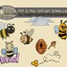 Honey Bee Clip Art Set - Etsy