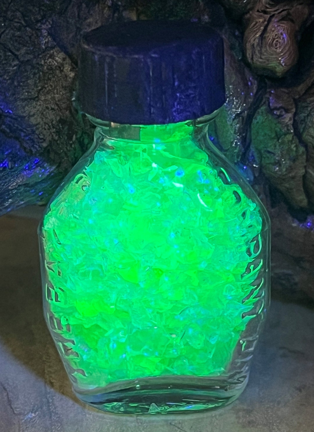 Vintage Embossed Bayer Bottle Wonderful Uranium Glower SV2068 - Etsy