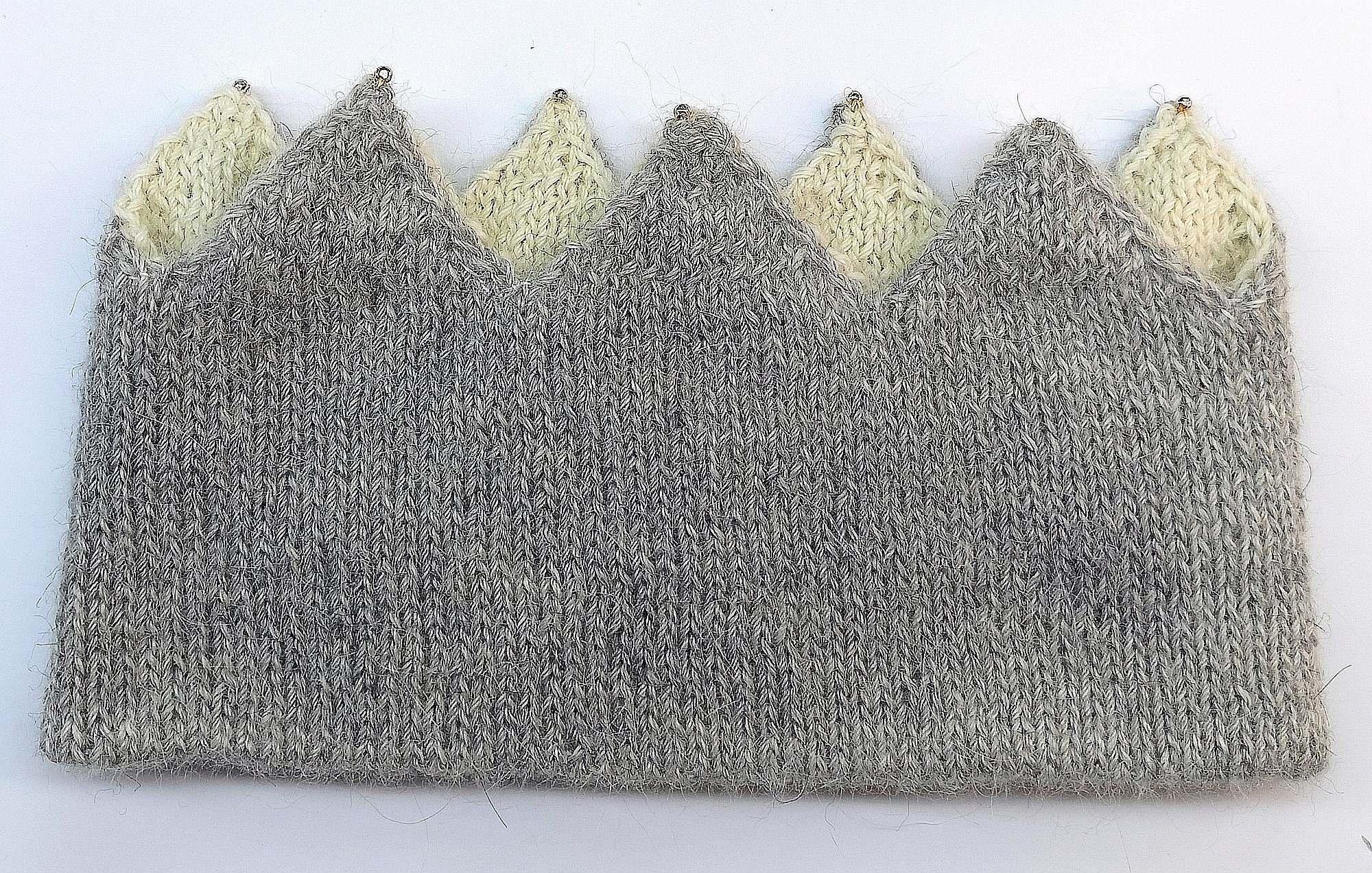 Hand Knit Crown for Kids and Toddlers -double-sided Royal Headband ...