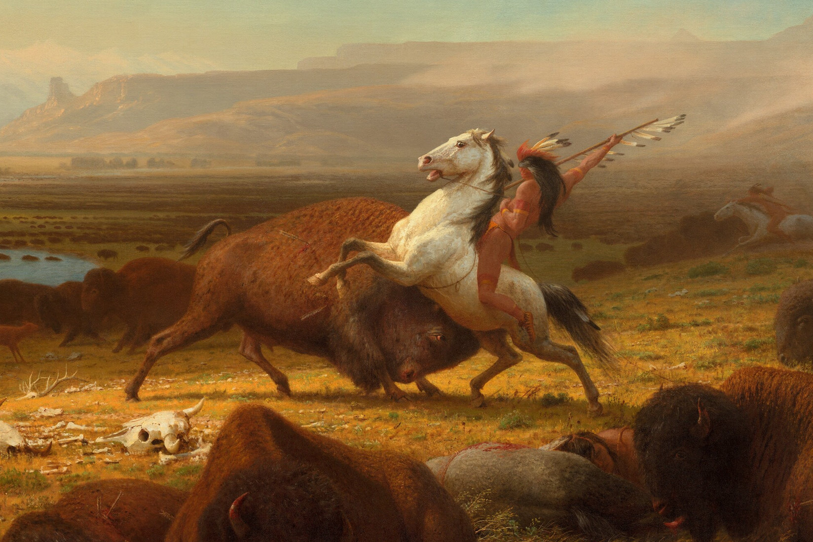 The Last of the Buffalo | Digital Download Art Print - Etsy