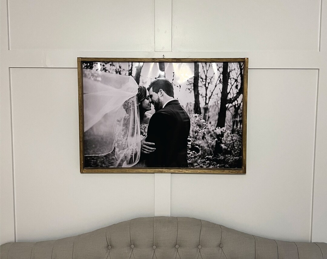 Wedding Photo Frame / Family Photo Frame / Wood Photo Frame / Custom ...