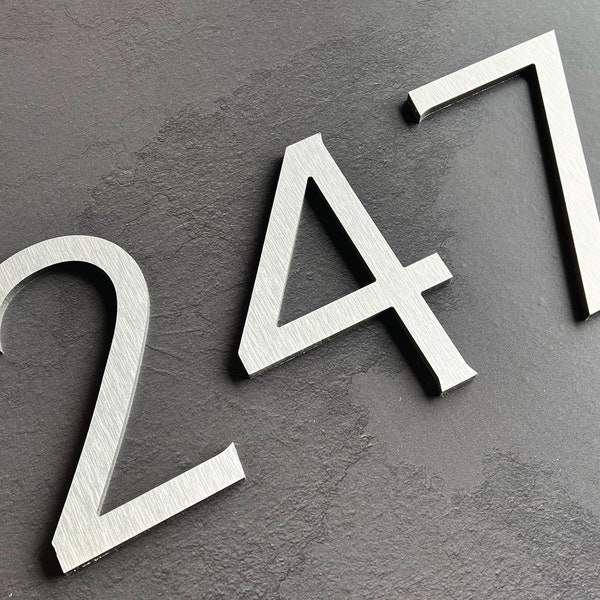 Metal House Numbers - Etsy