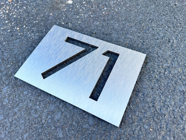 Apartment Number Signs / Room Number Sign for Doors Hotels - Etsy