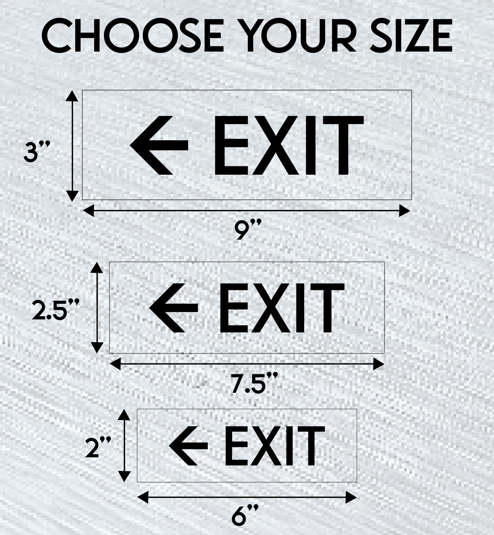 Exit Sign / Wayfinding Signage / Custom Metal Sign / Office - Etsy