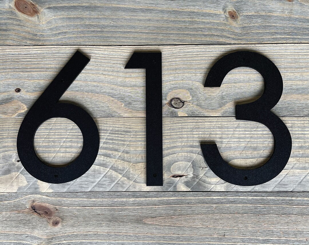 Modern House Numbers / Address Sign / Address Plaque / Address Numbers ...