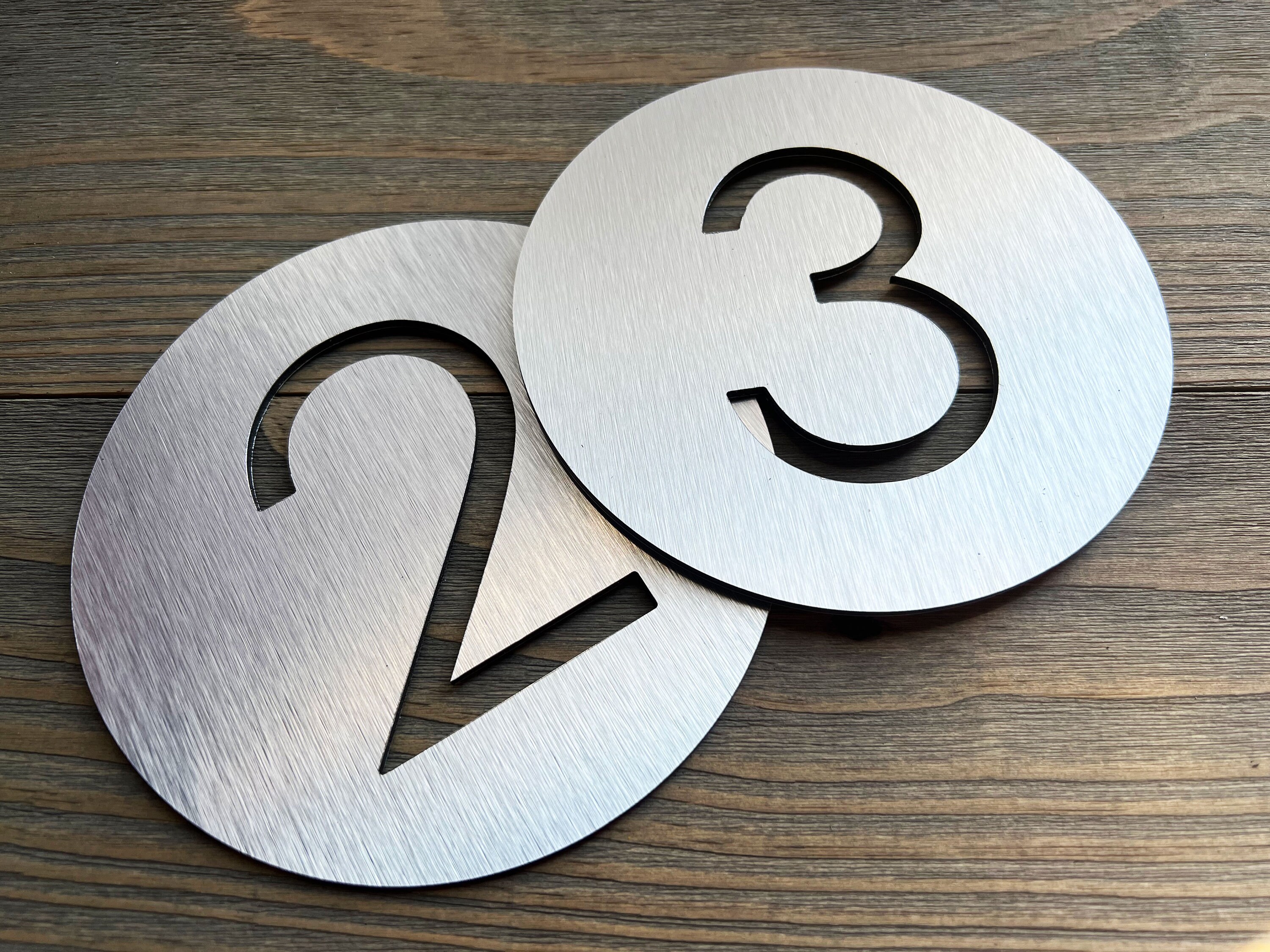 Address Sign / Apartment Number Sign / Hotel Signage / House Number ...