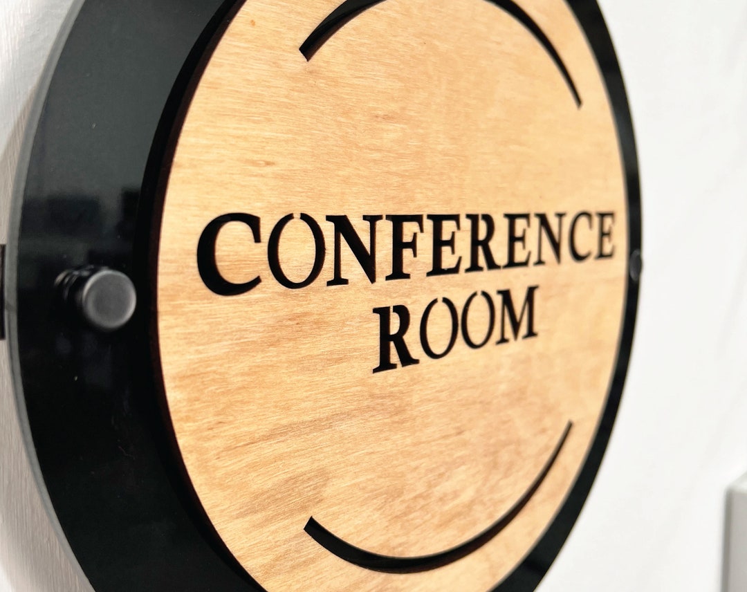 Custom Office Room Floating Sign / Personalized Room Sign ...