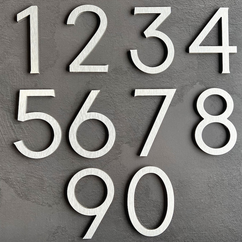 Large House Numbers - Etsy
