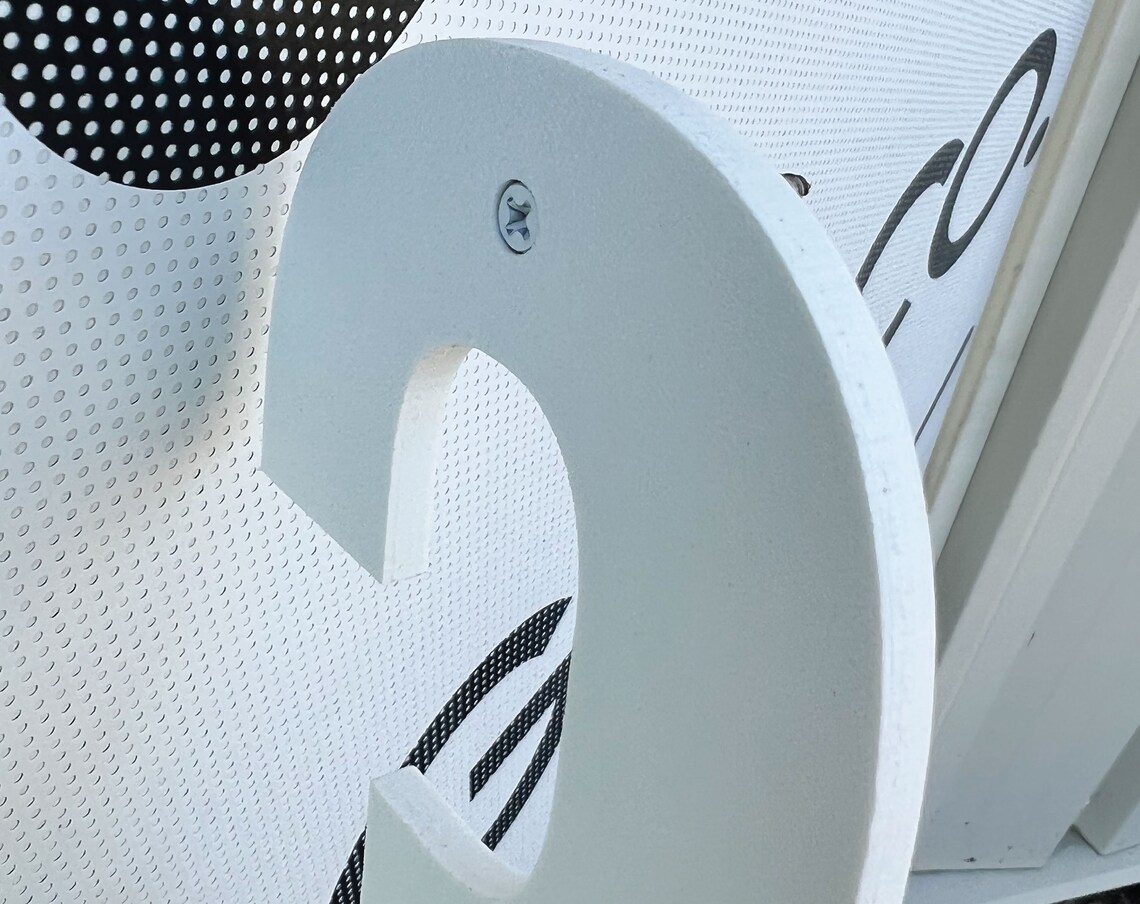 White Address Numbers / Modern House Numbers / Address Sign / - Etsy