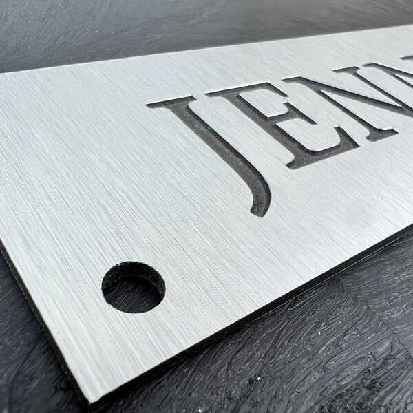 Metal Name Plate - Etsy