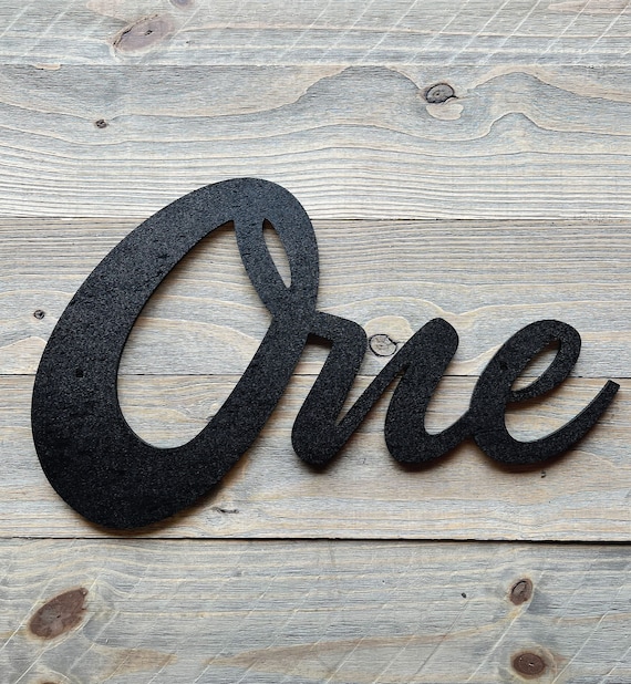 Large Cursive House Numbers / Retro Style Number / Thick - Etsy