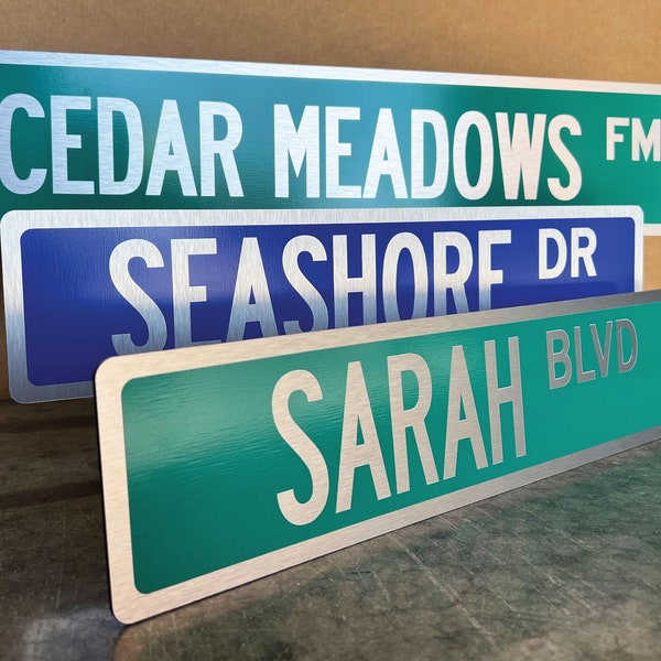 Custom Metal Sign - Etsy