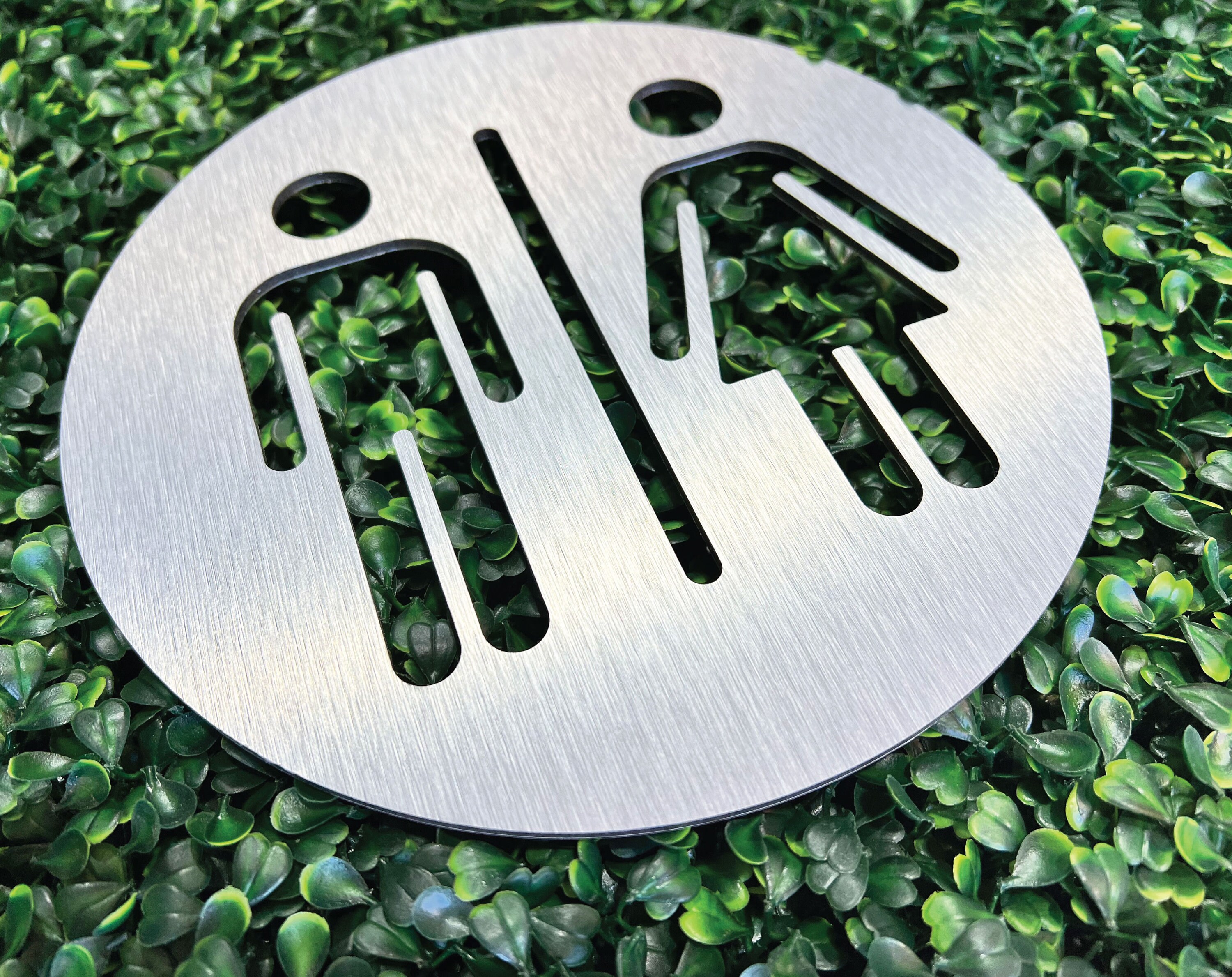 Unisex Restroom Sign / Custom Restroom Signage / Bi Gender - Etsy