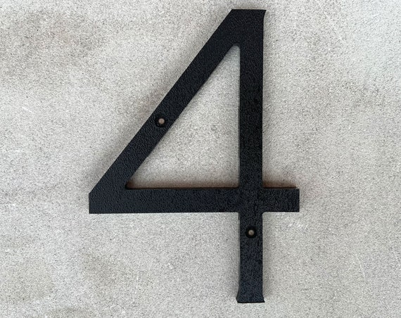 Clean Modern Mailbox Numbers / House Number / Outside Address - Etsy