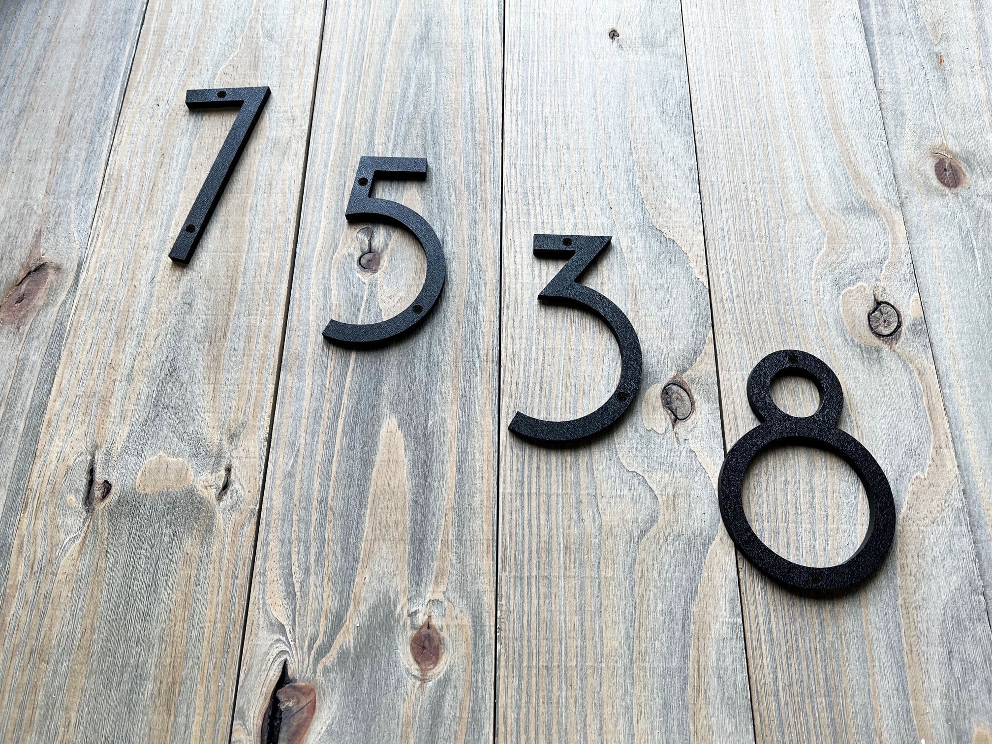 10 Inch Art Deco House Numbers Shop Authentic | ceperoisalido.com