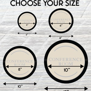 Custom Office Room Floating Sign / Personalized Room Sign ...