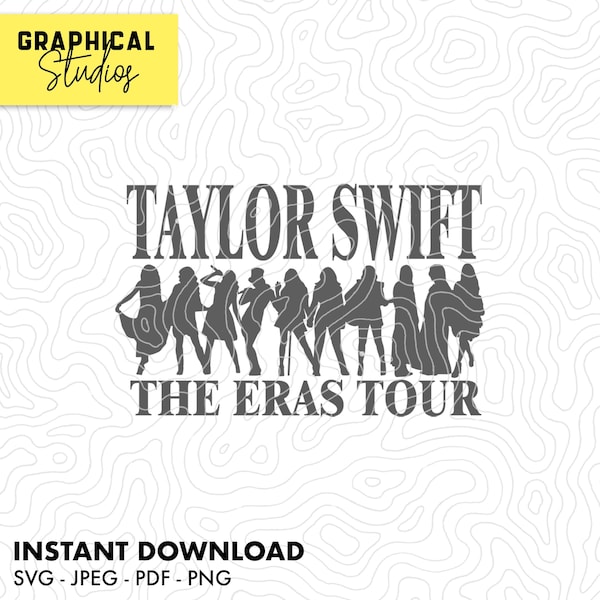 Shop The Eras Tour Font Svg - Etsy